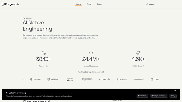 Forge Code - AI Pair Programming in Terminal | EveryDev.ai