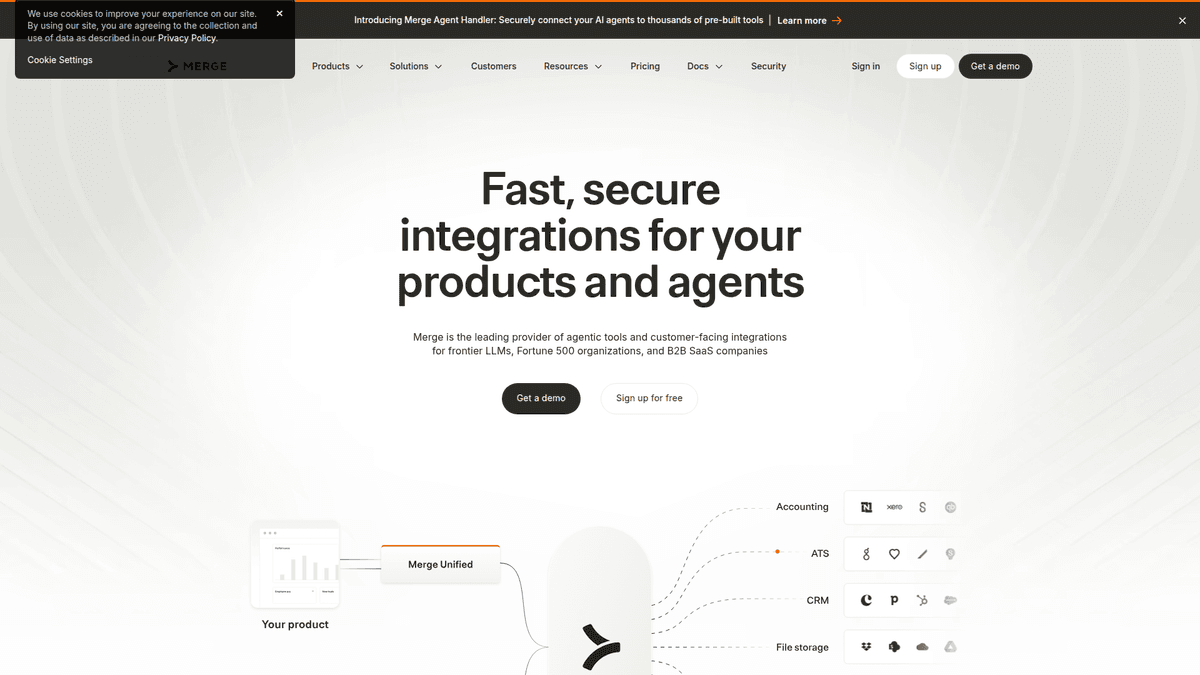 Merge - Unified API for B2B Integrations | EveryDev.ai