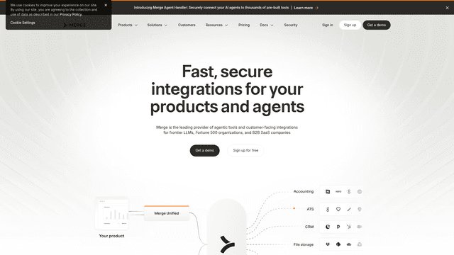 Merge - Unified API for B2B Integrations | EveryDev.ai