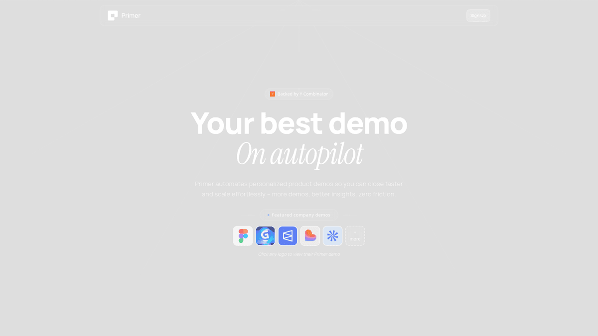 Primer - AI Automated Product Demo Platform | EveryDev.ai