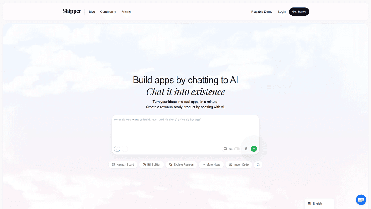 Shipper - No Code AI App Builder | EveryDev.ai