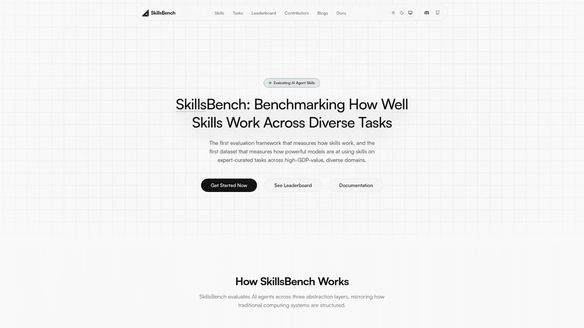 SkillsBench - AI Agent Skills Benchmark | EveryDev.ai