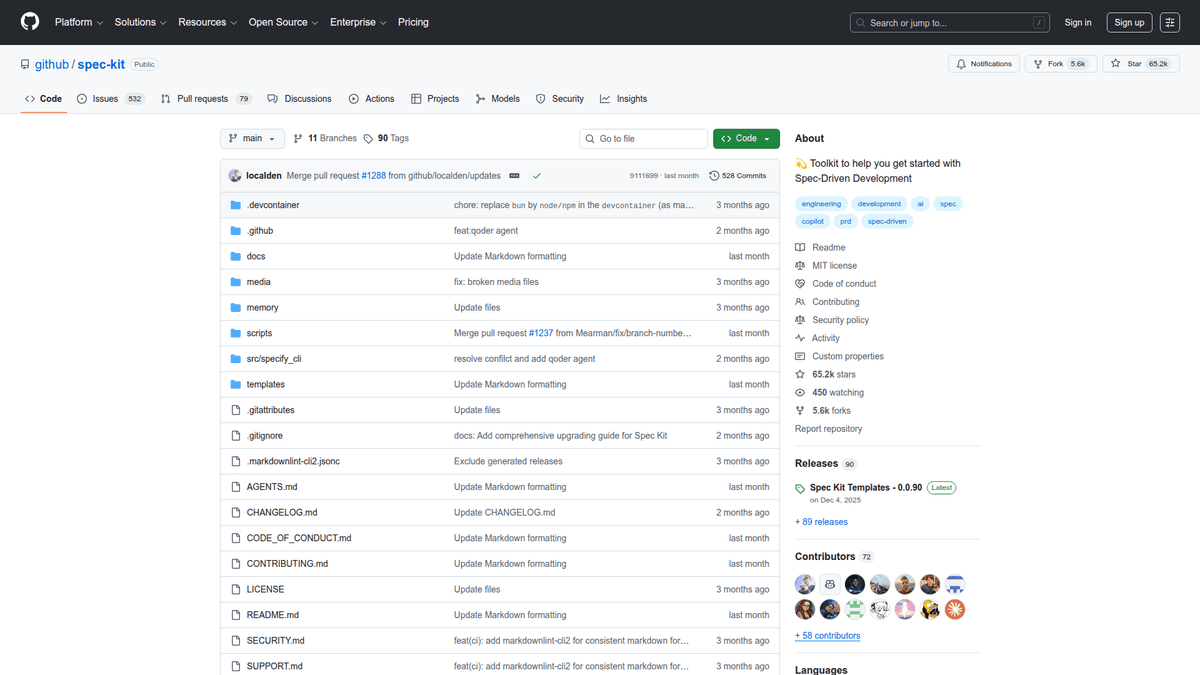 Spec Kit - Ruby OpenAPI Spec Builder | EveryDev.ai
