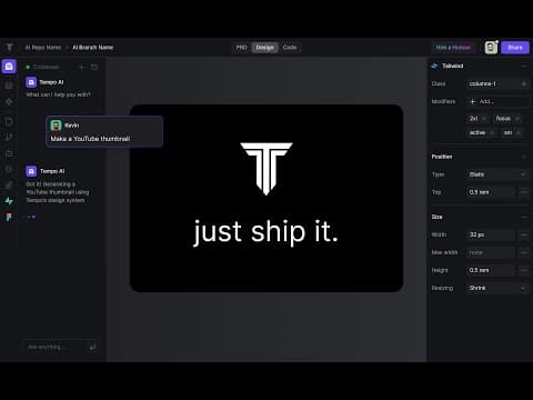 Tempo - Visual React IDE with AI | EveryDev.ai