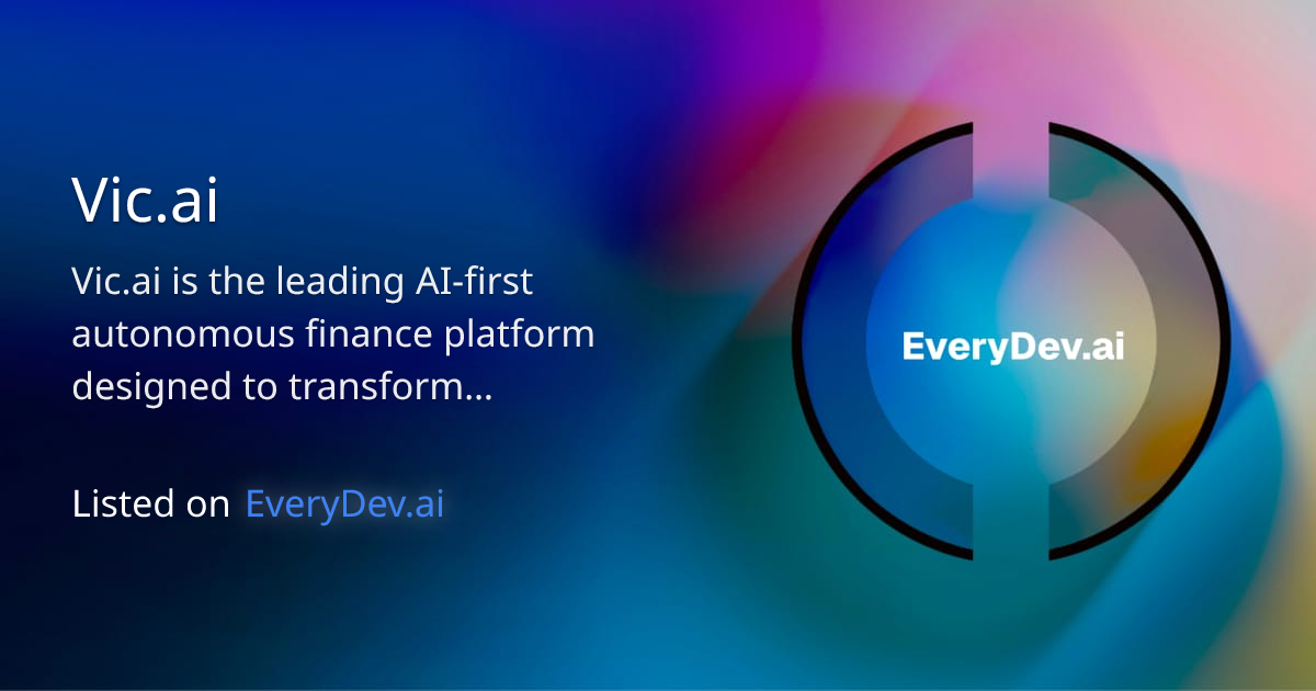 Vic.ai - AI Tool for Devs | EveryDev.ai